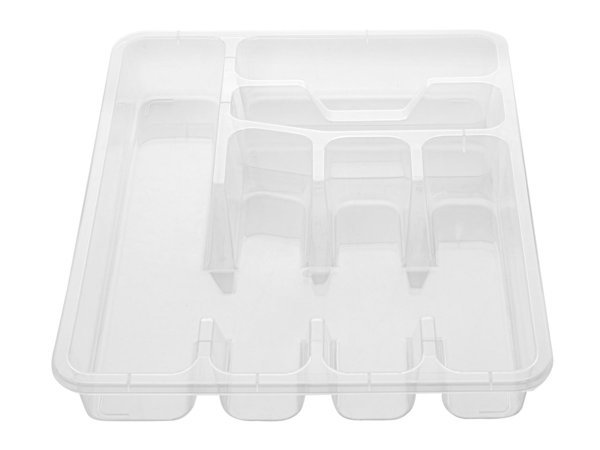 Plastový organizér do šuplíku kuchyně příborník do zásuvky na příbory TIDY x cm Finesio cz
