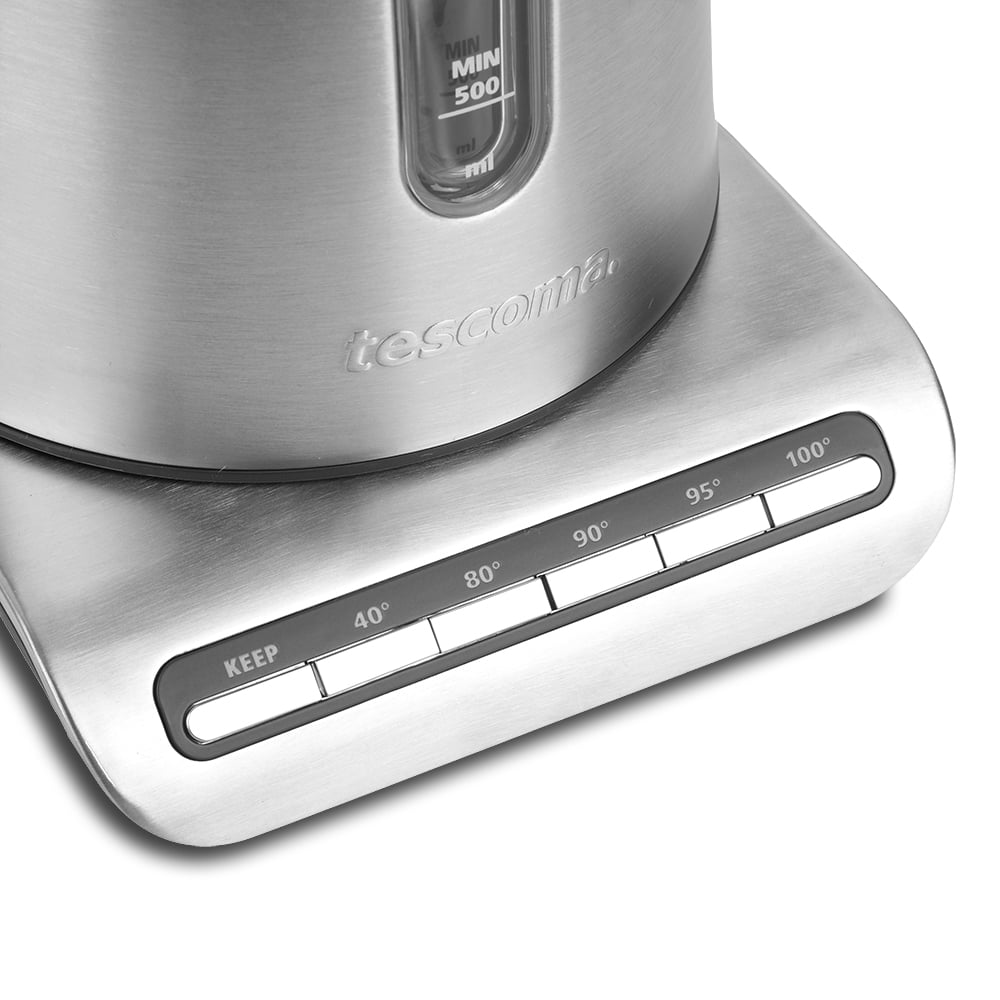 TESCOMA President 1,7 l – bezdrátová rychlovarná konvice z nerezové ...