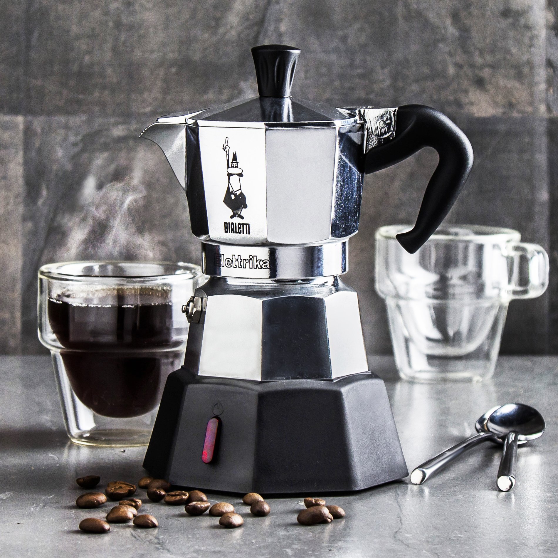 BIALETTI New Moka Elettrika na 2 šálky espressa (2 tz) - elektrická ...