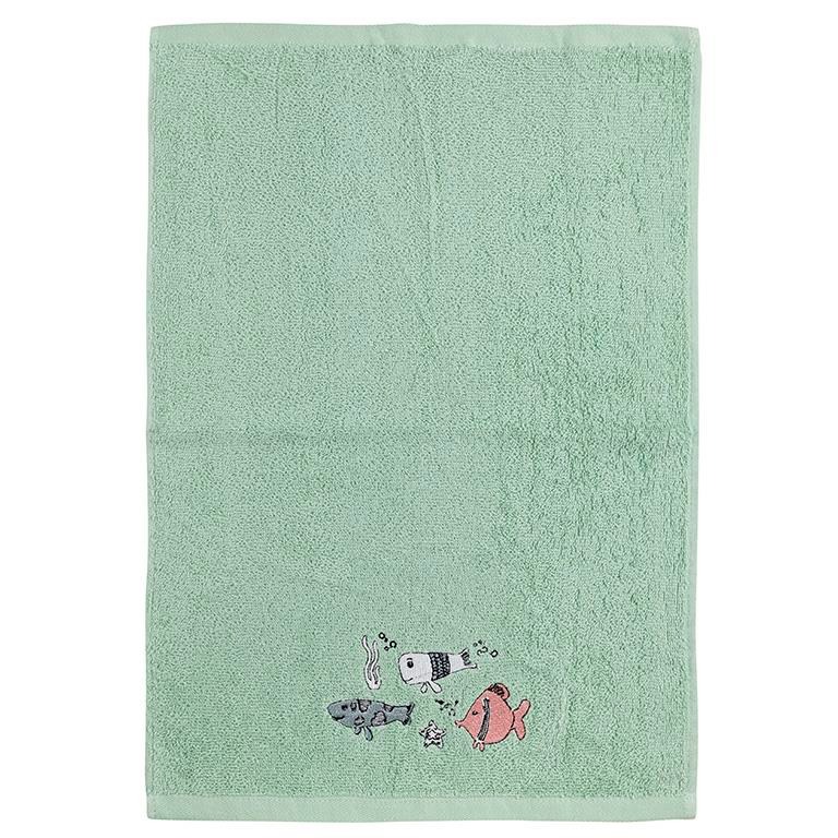 Dětská bavlněná osuška MISS LUCY FISH 40 x 60 cm | Finesio.cz