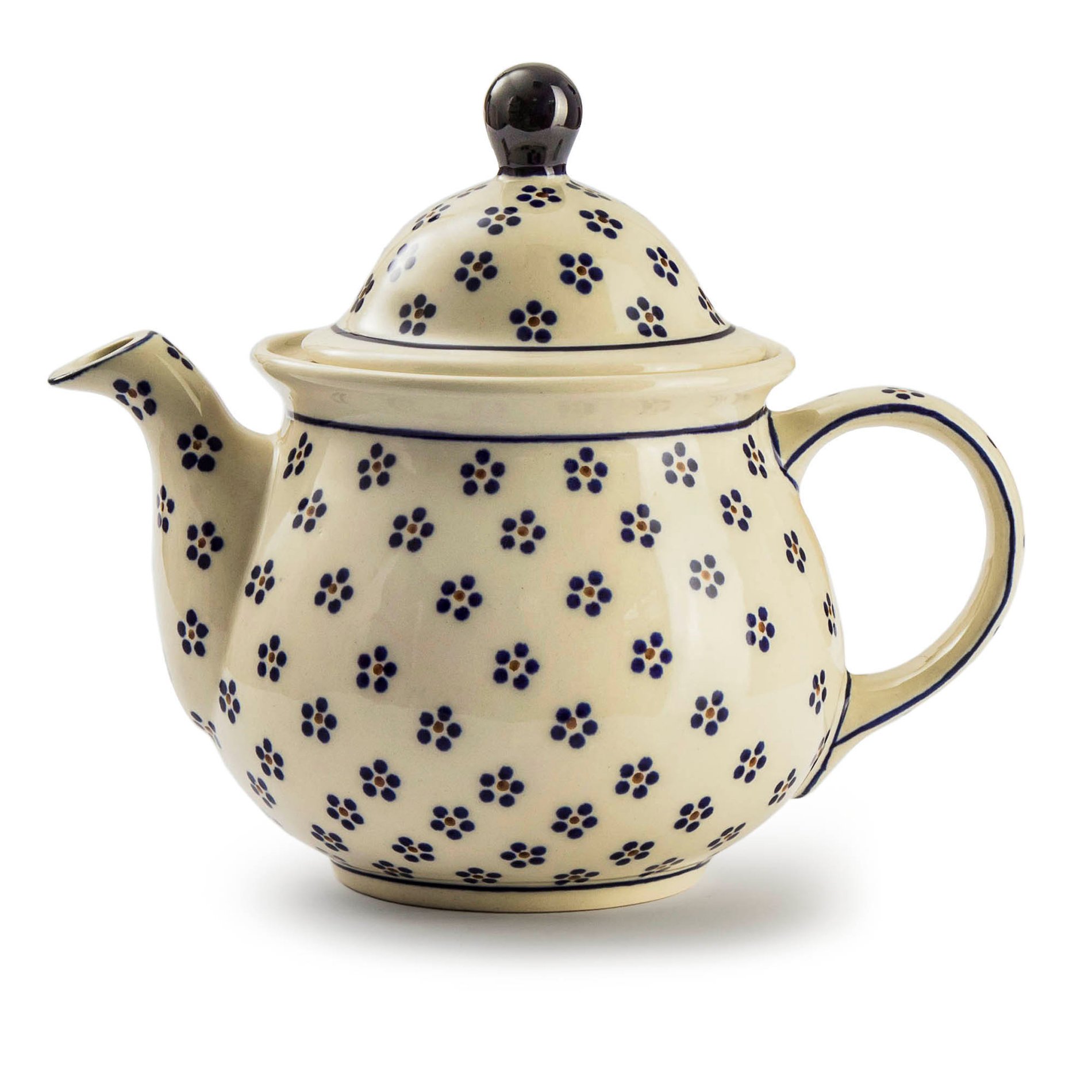 Konvička na čaj a kávu Bolesławiec keramika 1,7 l - dek. 225 (druhý druh) | Finesio.cz